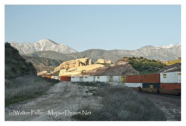 Mormon Rocks interpretive trail