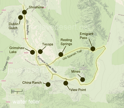 Shoshone/Tecopa & the Old Spanish Trail Route Guide